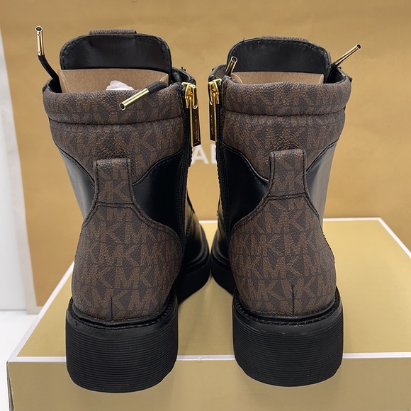 Michael Kors | Shoes | Michael Kors Trudy Bootie Faux Leather ...